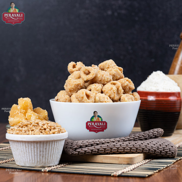 Bellam Gavvalu (godhuma pindi) – peravali foods