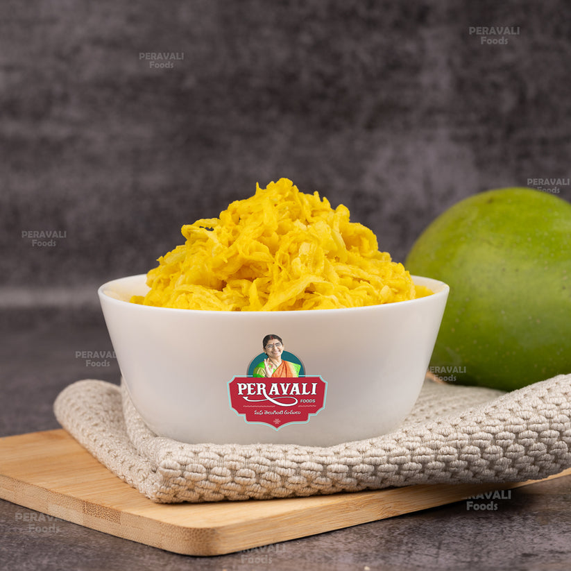 Mamidi Thurumu – peravali foods